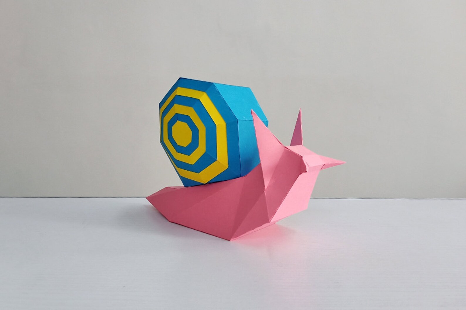 DIY Papercraft SnailPaper Snail modelPrintablesPaper | Etsy