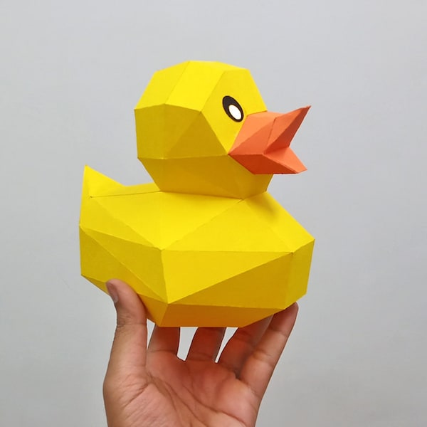 Duck Paper Doll - Etsy