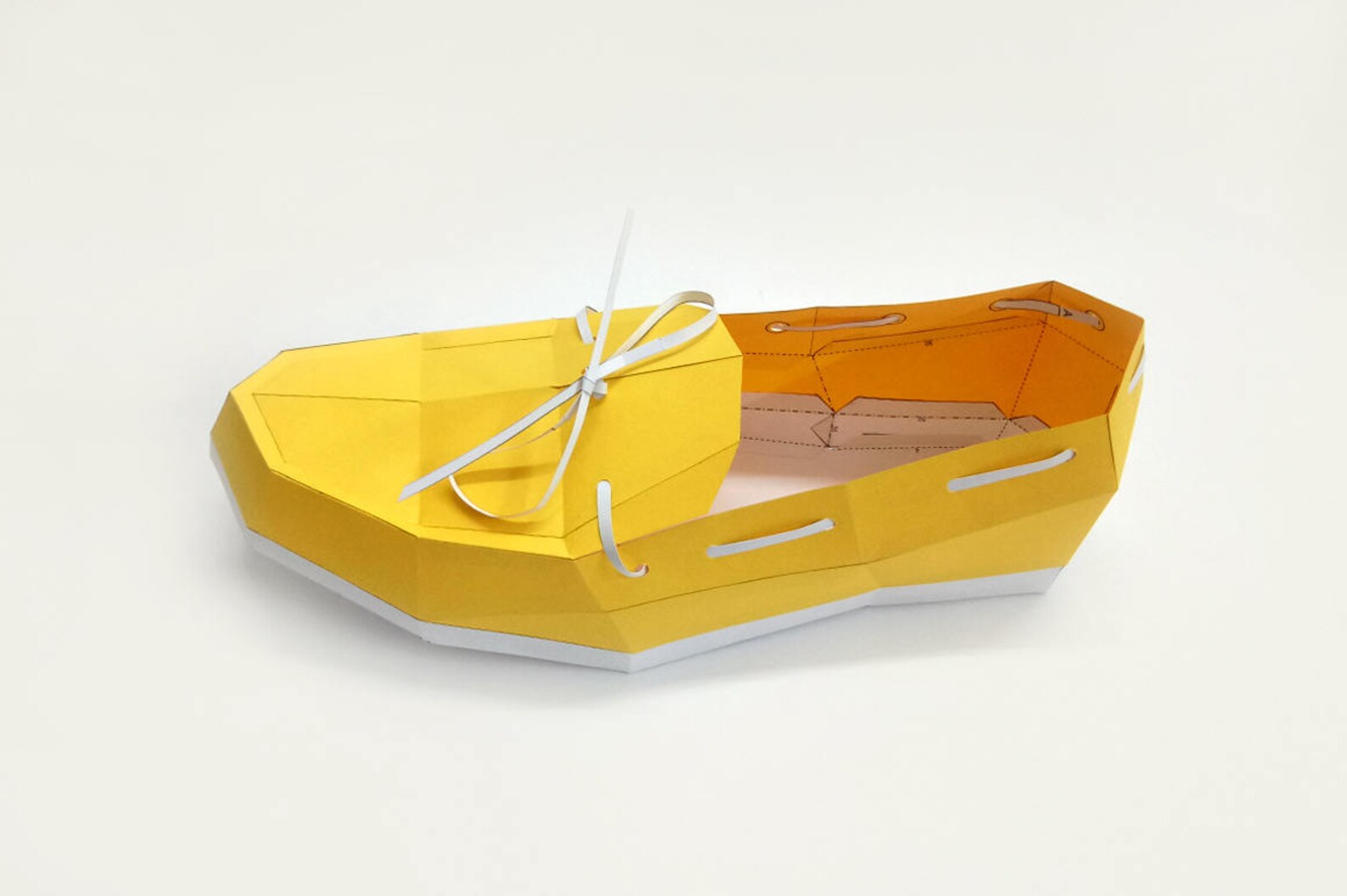 Papercraftdiy Loafer Shoe3d Paper Craftdigital Download3d | Etsy