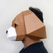 DIY Papercraft Cocker Spaniel,cavalier King Charles,cocker Spaniel Mask ...