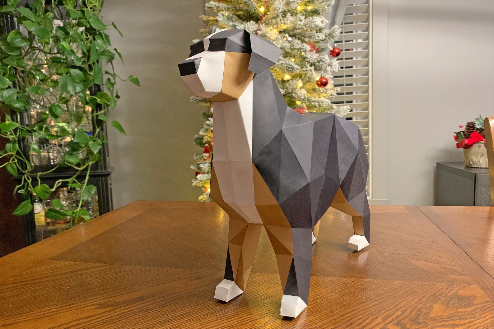 DIY Bernese Mountain Dog Model,papercraft Dog,papercraft Puppy,3d ...