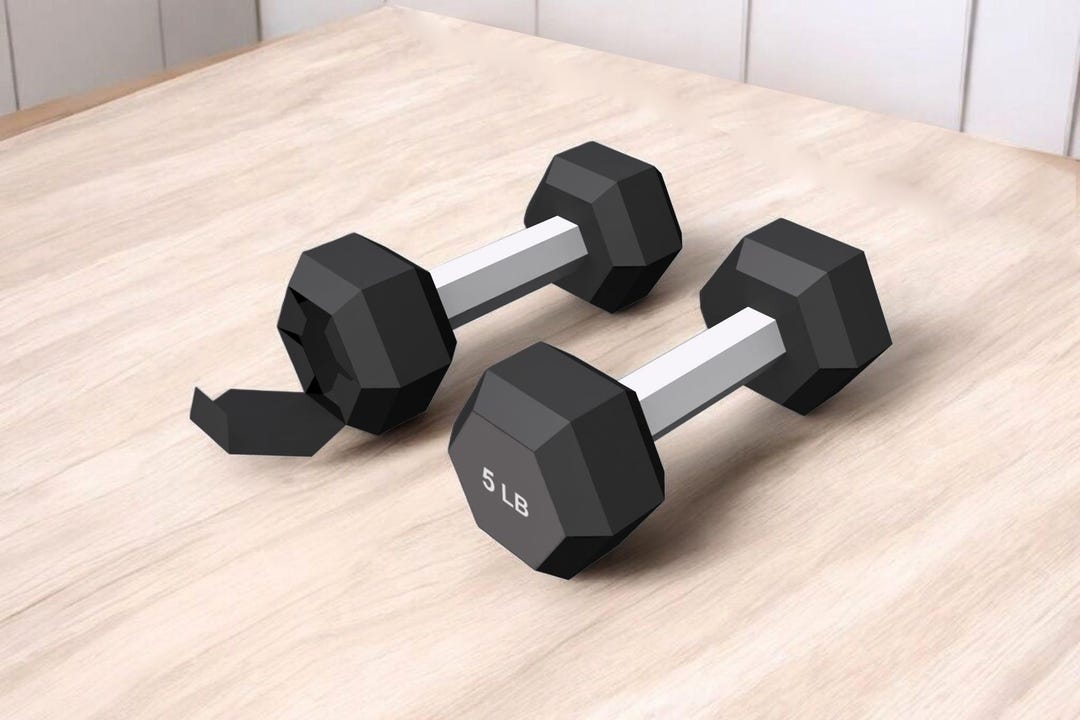 DIY Papercraft Kettlebell, Gym Props, Fitness Props, Lowpoly Kettlebell ...