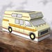DIY Papercraft RV Camper Favor, Caravan RV Camping Van, Caravan Gifts ...
