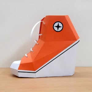 DIY Papercrafts,paper Shoe,canvas Shoe,printable Shoe,3d Shoe Model ...