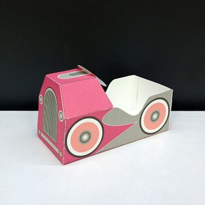 DIY Printable Car Favor,papercraft Car,gift Box,candy Box,tabletop Car ...
