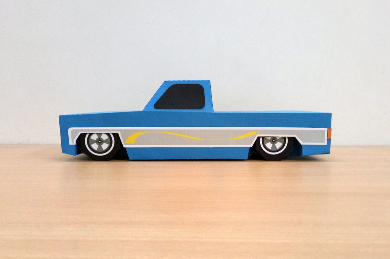 DIY Papercraft Pickup Trucklowrider Truckchevy Truckvintage | Etsy Canada
