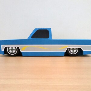 DIY Papercraft Pickup Truck,lowrider Truck,chevy Truck,vintage Car ...
