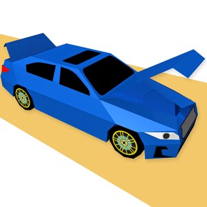 DIY Printable Car Favor,goodies Box,papercraft Car,gift Box,candy Box ...