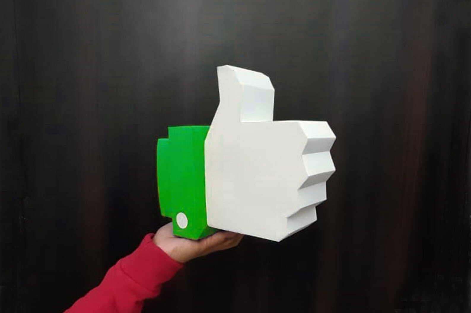 DIY Papercraft Thumbs Upcheer up Signall the Best Signhand - Etsy