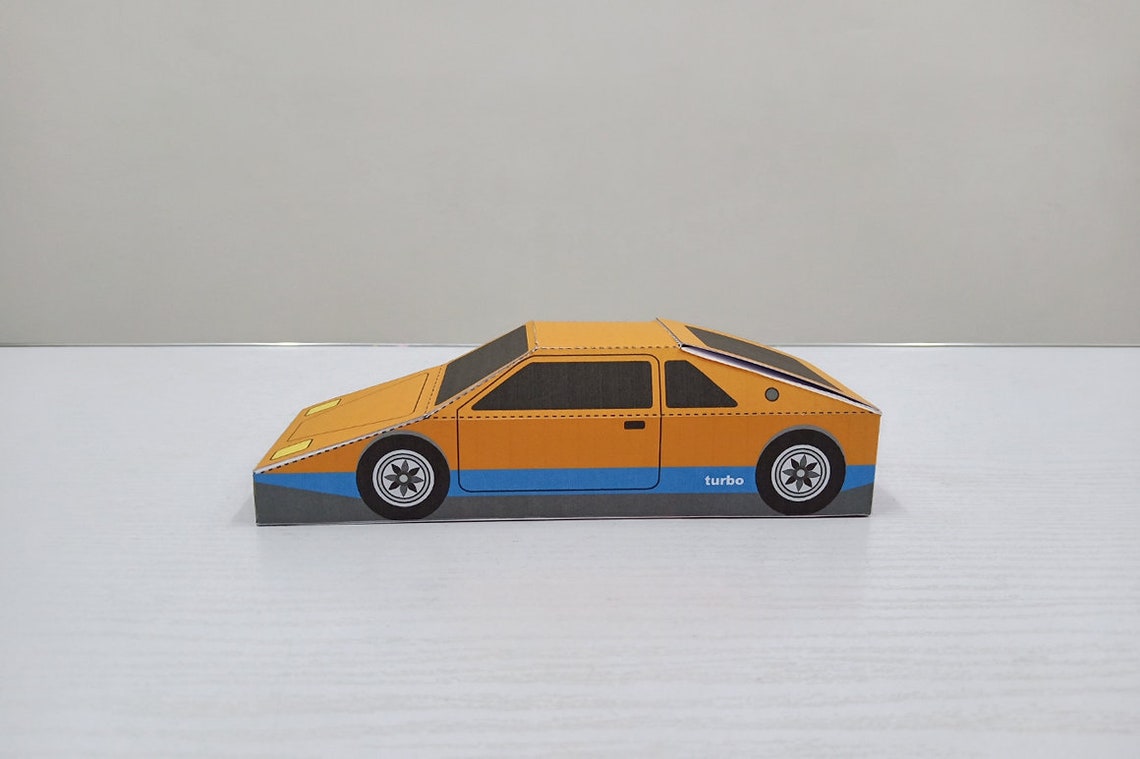 DIY Printable Car Favorpapercraftinstant Digital Download - Etsy