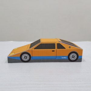 DIY Printable Car Favor,papercraft,instant Digital Download, Paper Gift ...