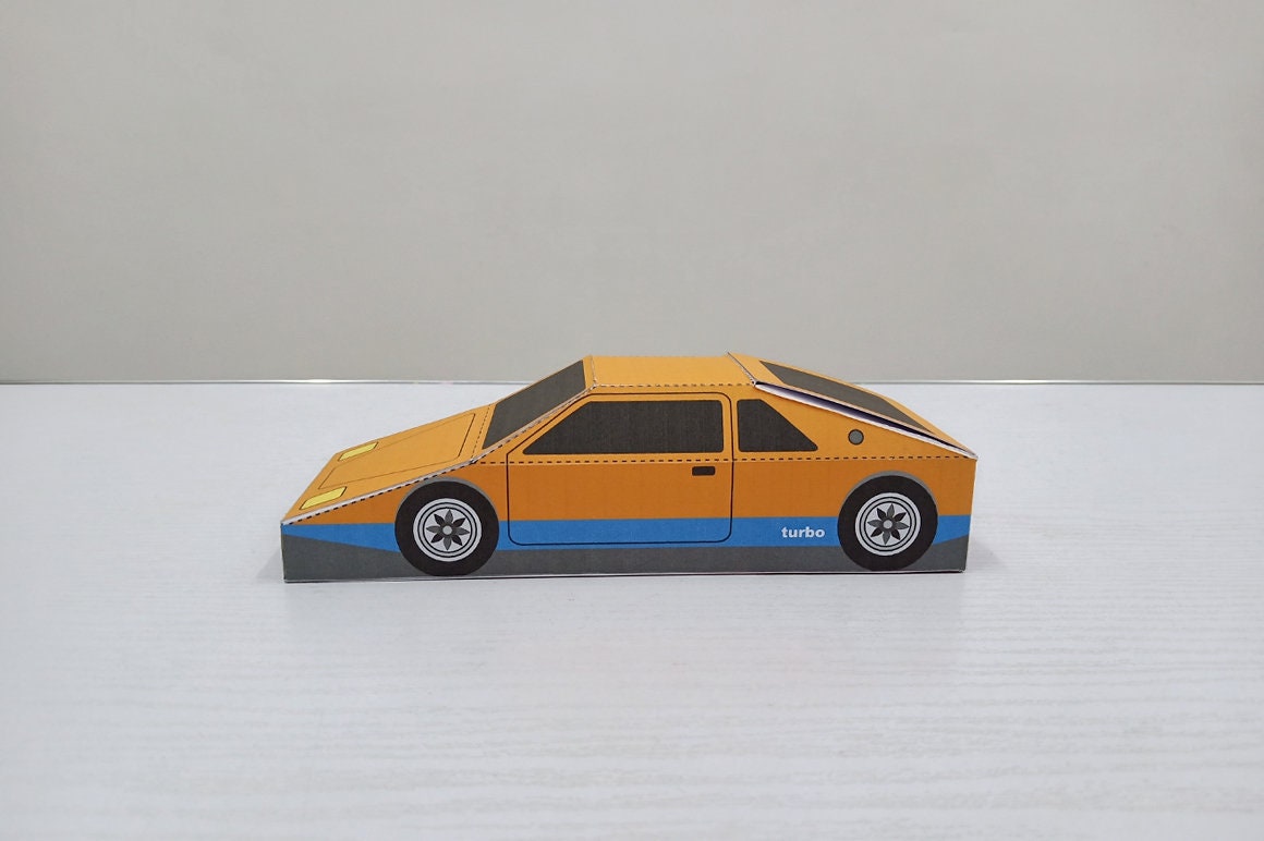 DIY Printable Car Favorpapercraftinstant Digital Download - Etsy