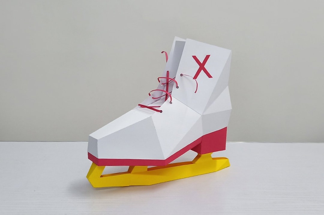 DIY Ice Skate Shoes,diy Papercraft,ice Skating Shoe,ice Hockey ...