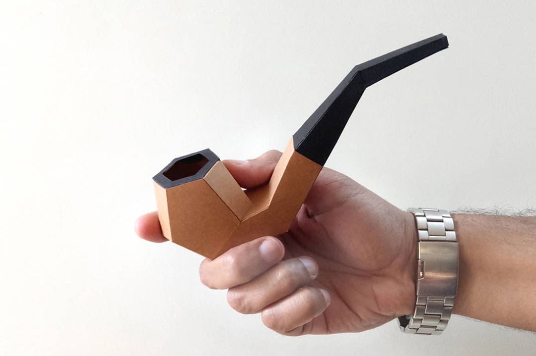 DIY Paper Craft Cigar,papercraft,3d Papercraft,gifts for Him,gifts for ...