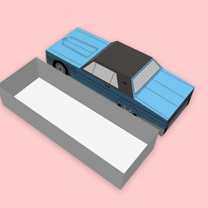 DIY Printable Car Favor,goodies Box,papercraft Car,gift Box,candy Box ...