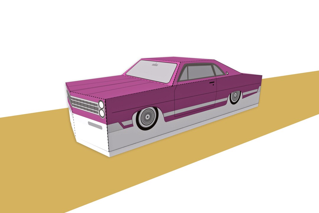 DIY Printable Car Favor,papercraft Car,vintage Car,car Gift Box,candy ...