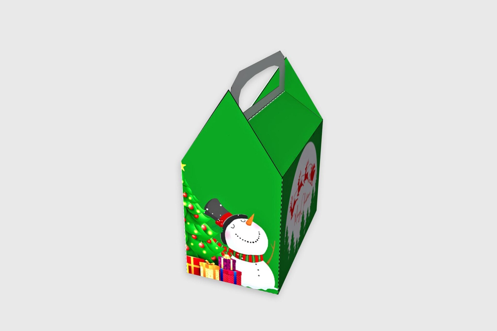 Papercraft Christmas Hut Favor, Christmas Favor, Christmas Gifts ...