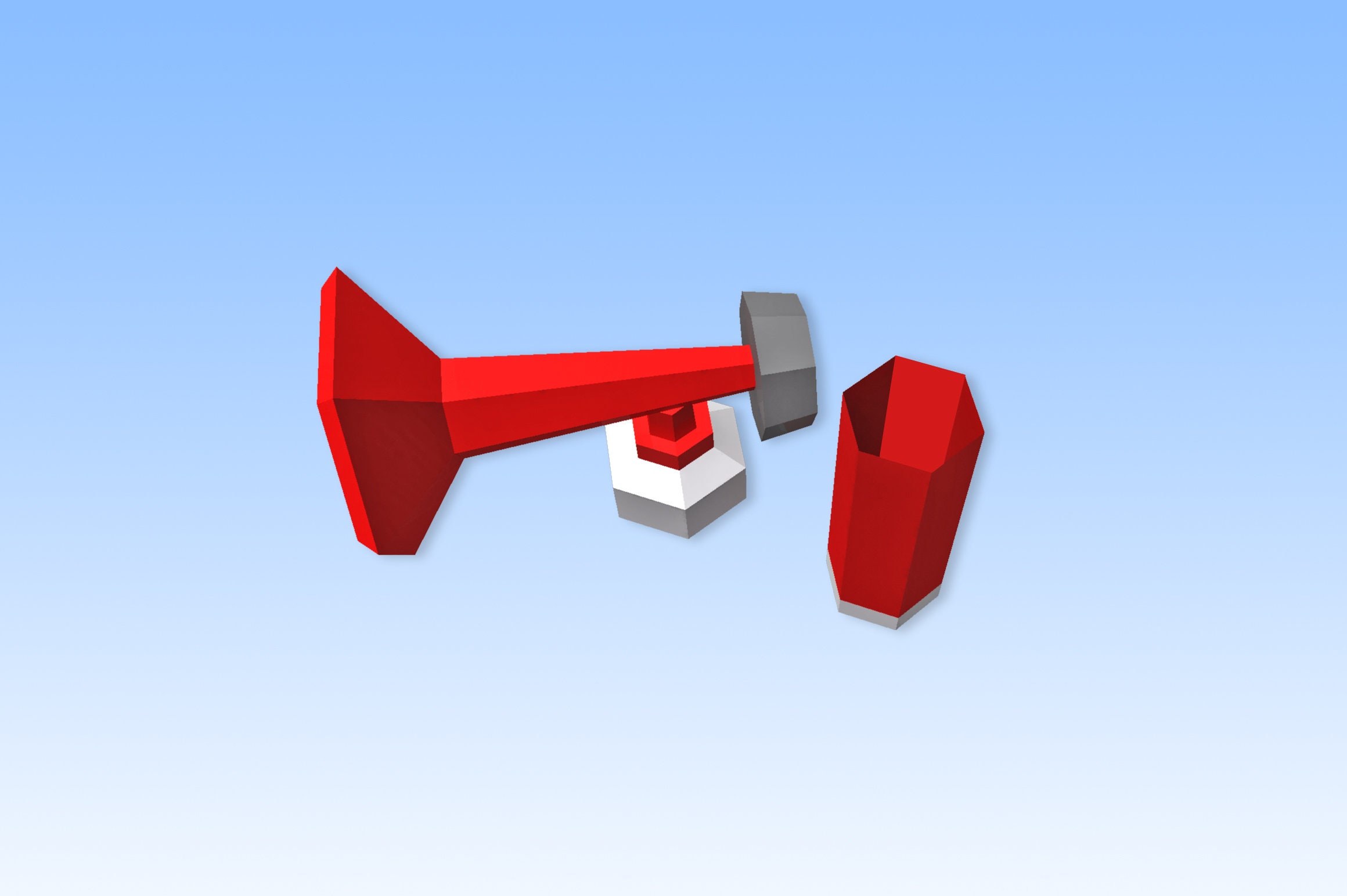 DIY Papercraft Fog Horn Favour Box,snow Horn Favor,pressure Horn