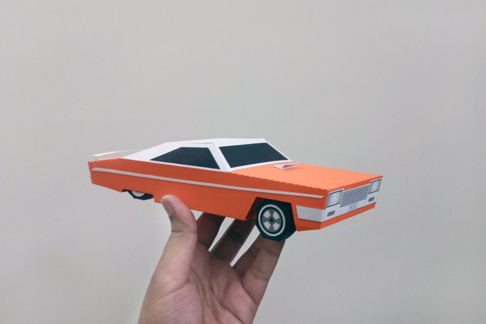 DIY Papercraft Lowrider Car, American Muscle Car (PDF Pattern) - Etsy