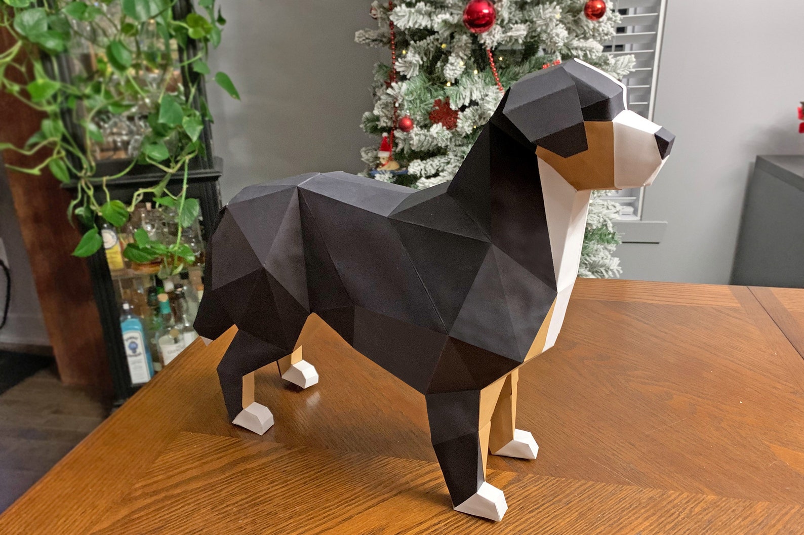 DIY Bernese Mountain Dog Model,papercraft Dog,papercraft Puppy,3d ...
