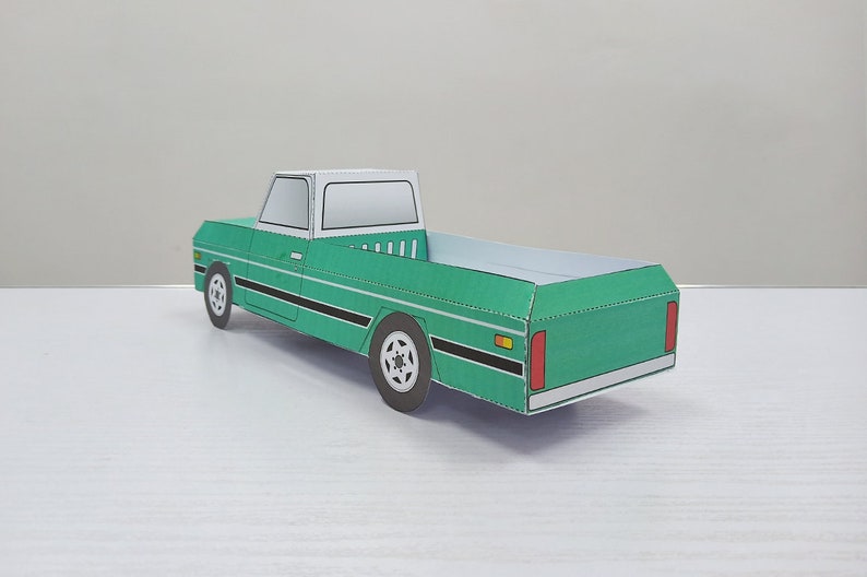 DIY Pick up Truck Favor,party Favor,papercraft Pick up Truck Model ...