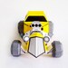 DIY Papercrafts, Hot Rod Paper Model,paper Toys,printables,origami,3d ...