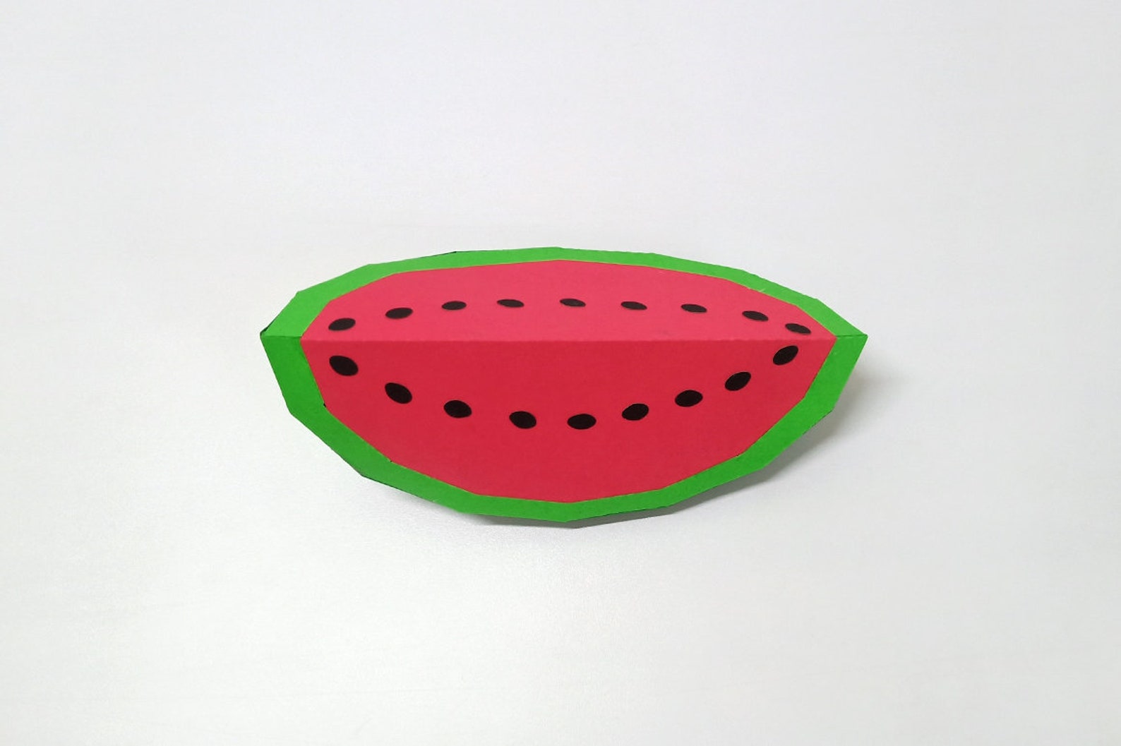 DIY Papercraft Watermelonpapercraft Fruitparty - Etsy