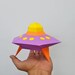 DIY Papercraft Alien Ship, Papercraft Kit, Alien Party Decor ...