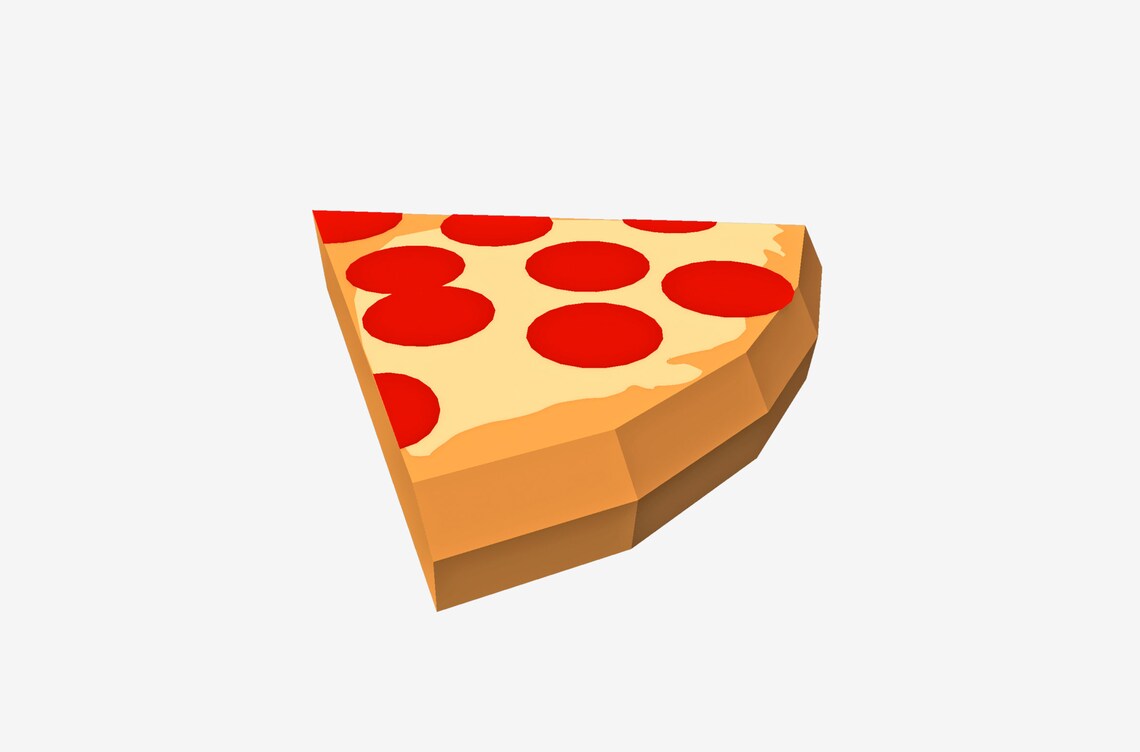 DIY Papercraft Pizza Slicepepperoni Pizzasalami - Etsy