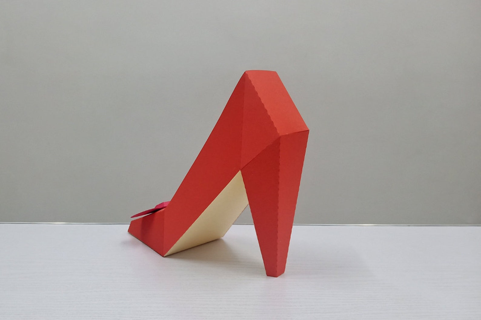 DIY Papercraft Ruby Slipperspapercraft Shoehigh Heel Belly | Etsy