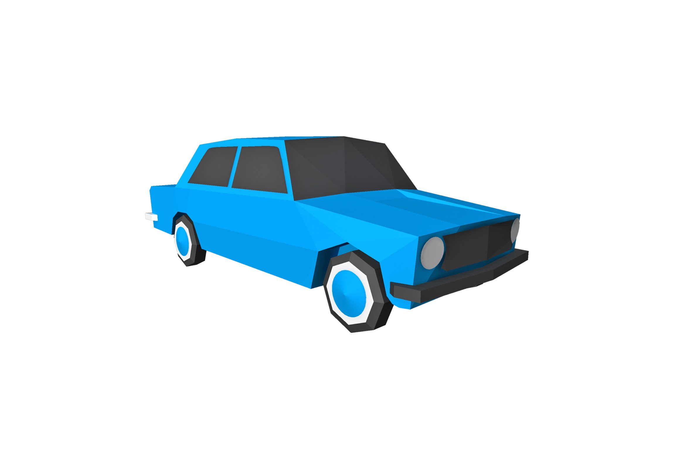 DIY Papercraft French Carpaper Car Model3d Papercraftlow - Etsy Canada