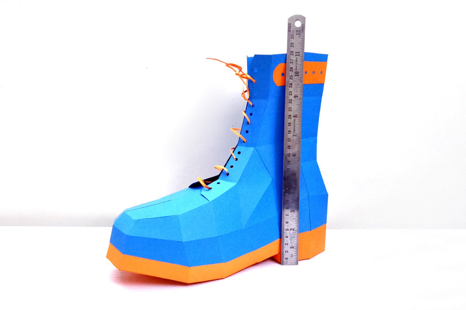 DIY Combat Boots,papercraft Shoe,paper Boots,pdf Templates,3d ...