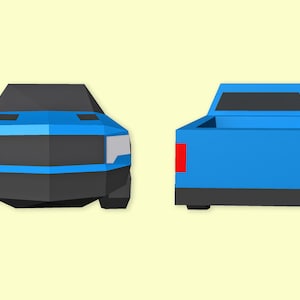 DIY Papercraft Pickup Truck,printable Truck Favor,3d Origami,party ...