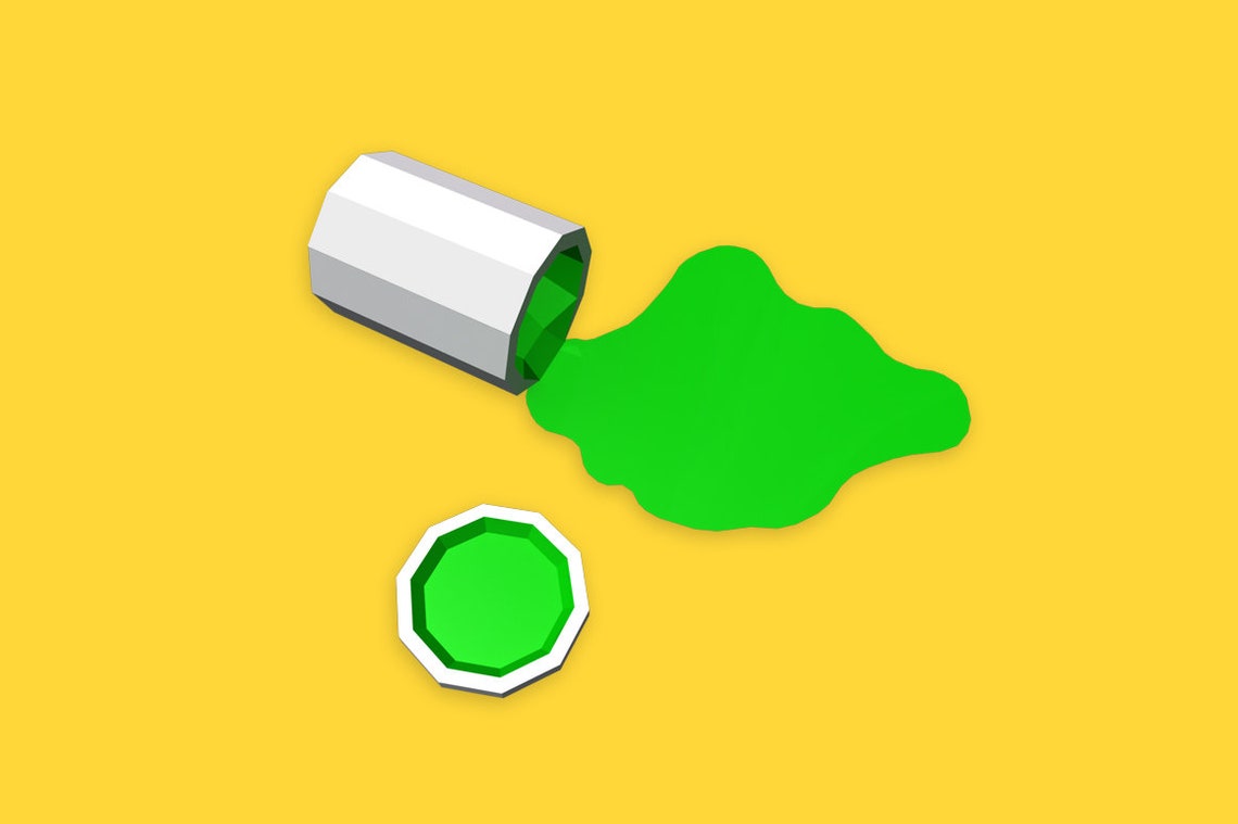 DIY Papercraft Paint Bucketpaint Splashhappy Holipaint | Etsy