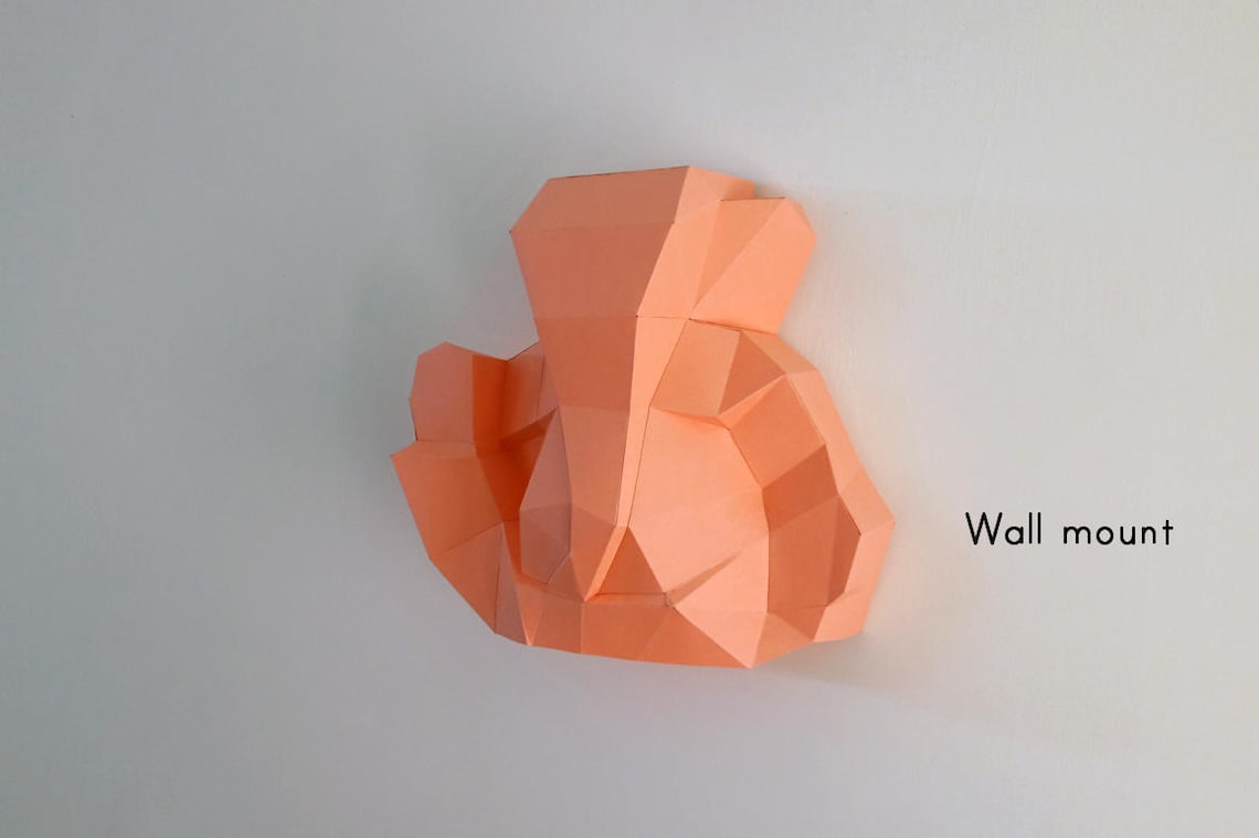 DIY Papercraft Ganesha,papercraft Elephant Sculpture,lord Ganesha ...