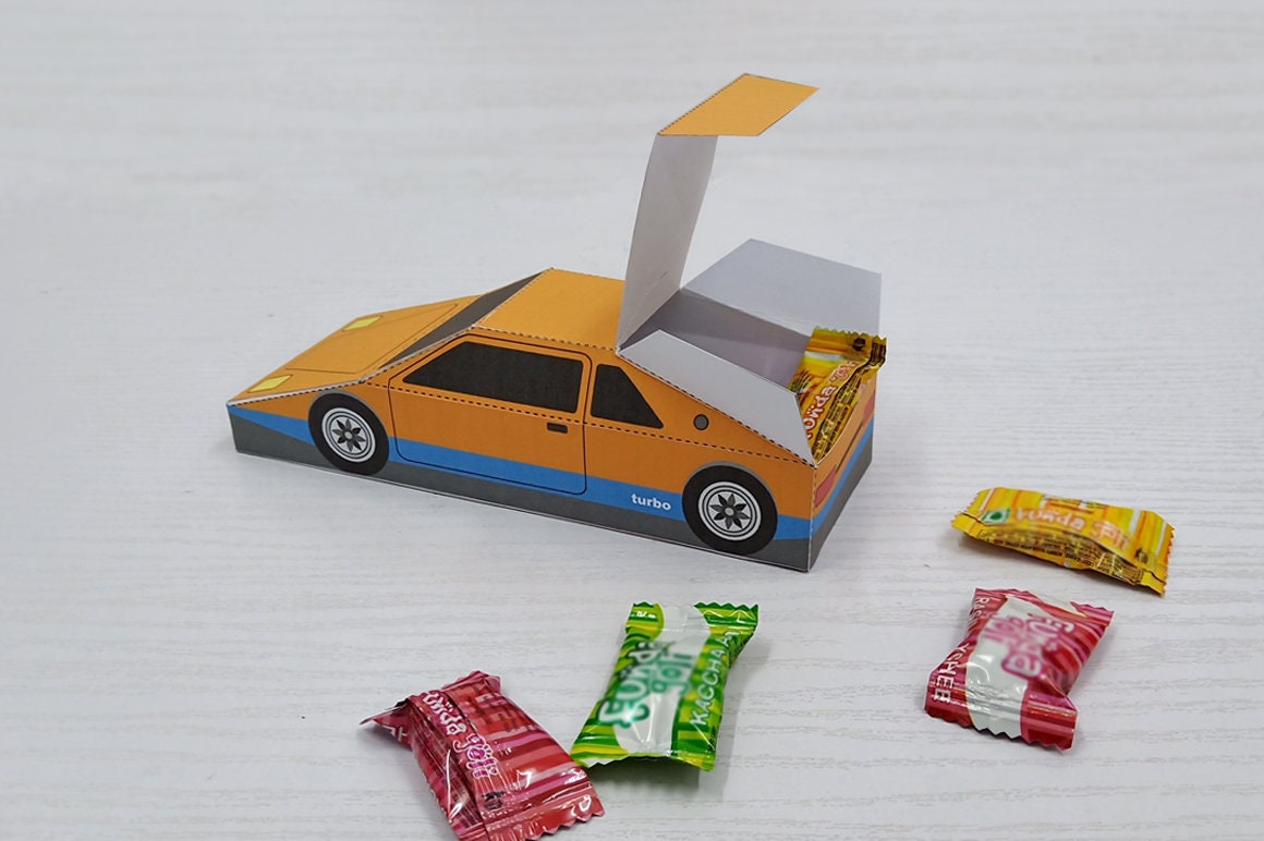 DIY Printable Car Favorpapercraftinstant Digital Download - Etsy