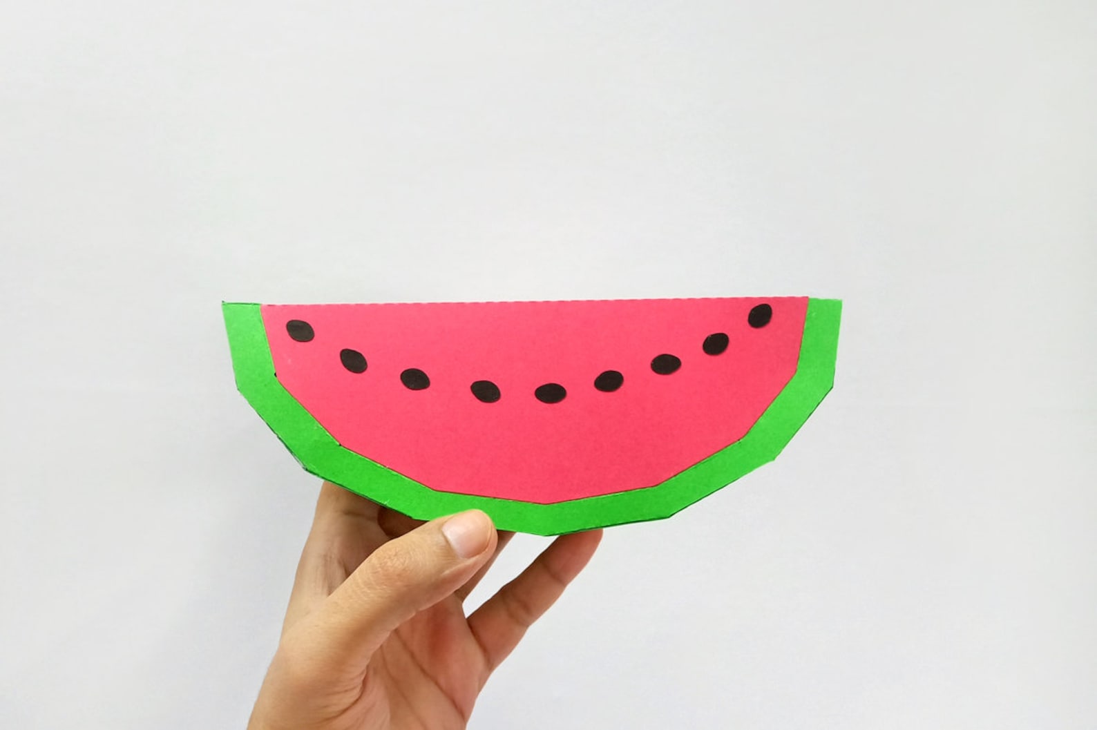 DIY Papercraft Watermelonpapercraft Fruitparty - Etsy