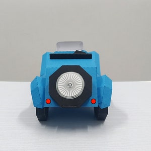 DIY Papercraft Vintage Car,paper Car,3d Papercraft,low Poly Papercraft ...