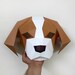 DIY Papercraft Cocker Spaniel,cavalier King Charles,cocker Spaniel Mask ...