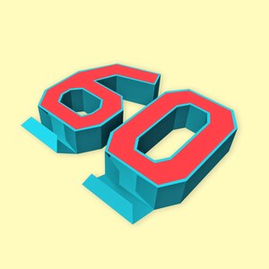 DIY 3D Papercraft Numbers & Letters (digital Templates) - Etsy