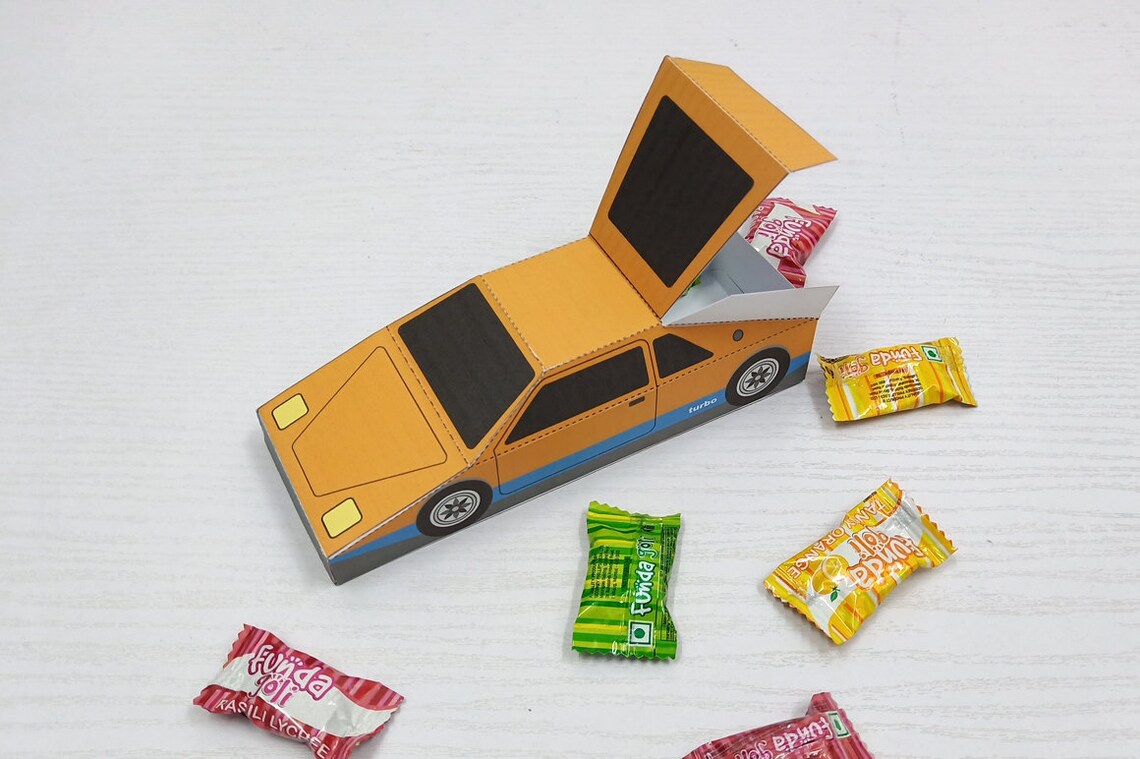 DIY Printable Car Favorpapercraftinstant Digital Download - Etsy