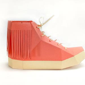 Papercraft,fringes Shoe,printable Shoe,boots, Digital Download,shoe ...