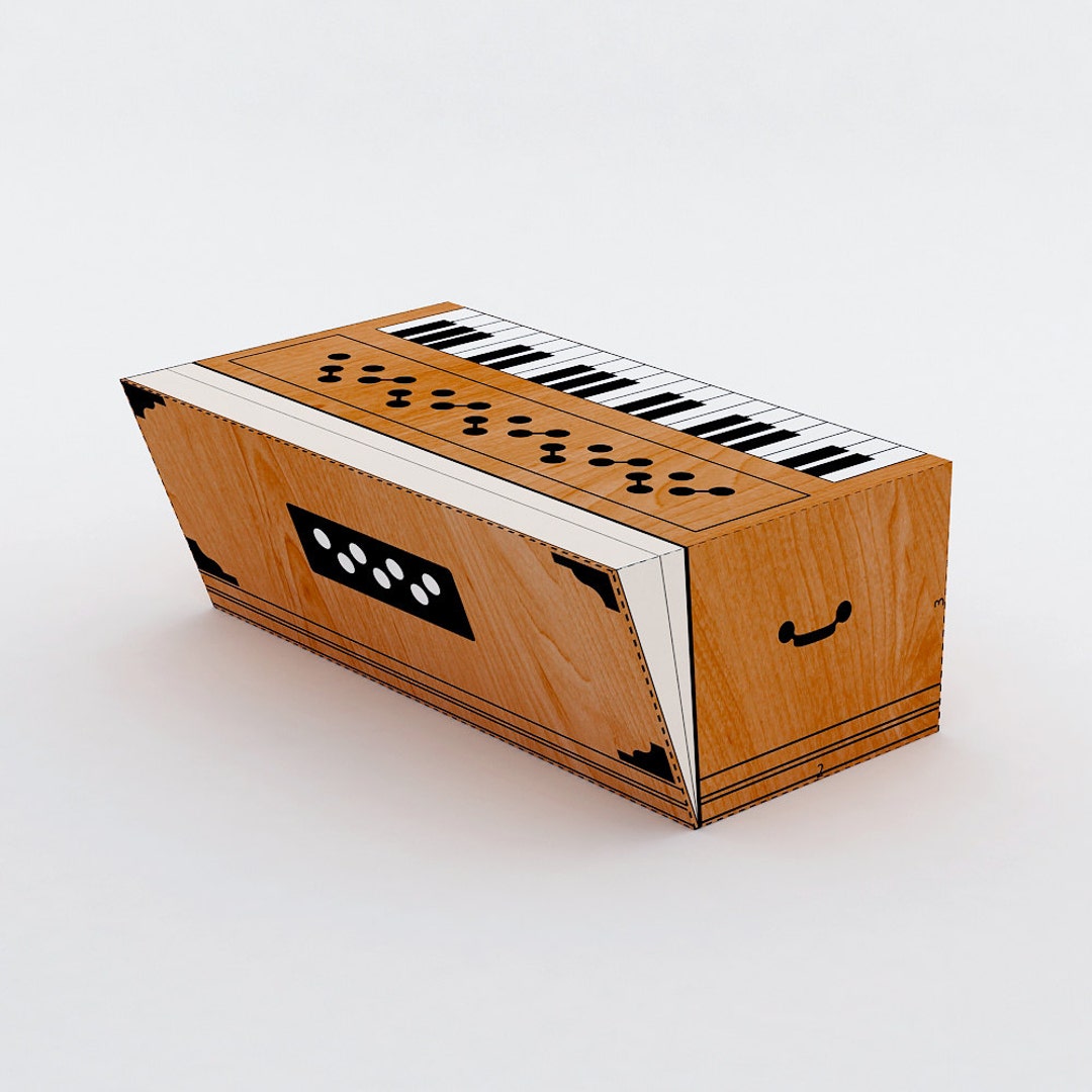 DIY Harmonium Gift/favor Box,printable,papercraft,digital Download ...