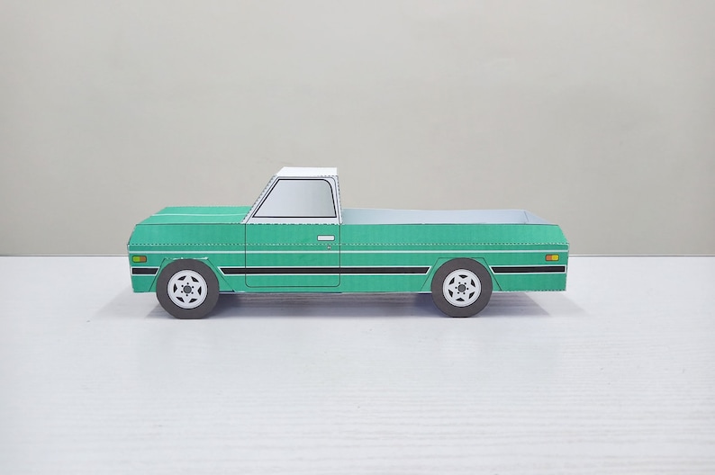 DIY Pick up Truck Favor,party Favor,papercraft Pick up Truck Model ...