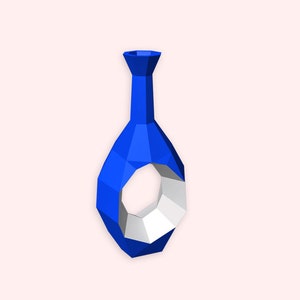 DIY Papercraft Vase,home Decor,printable Papercrafts,3d Paper Model ...