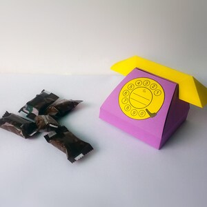 DIY Papercraft Old Style Telephone Favor,phone Favor,party Favors ...