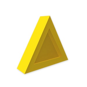 DIY Papercraft Triangle Display Box, Printable Toy Storage Box, Gifting ...