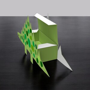 DIY Papercraft Stegosaurus Sculpture, Papercraft Dinosaur Sculpture ...