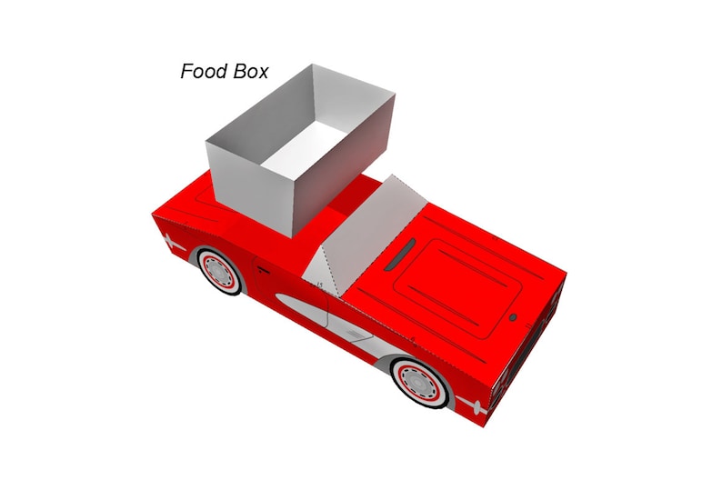 DIY Printable Car Favorpapercraft Carvintage Carcar Gift - Etsy