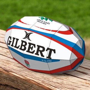 DIY Papercraft Rugby Ball,printable Football,paper Ball,rugby Party ...
